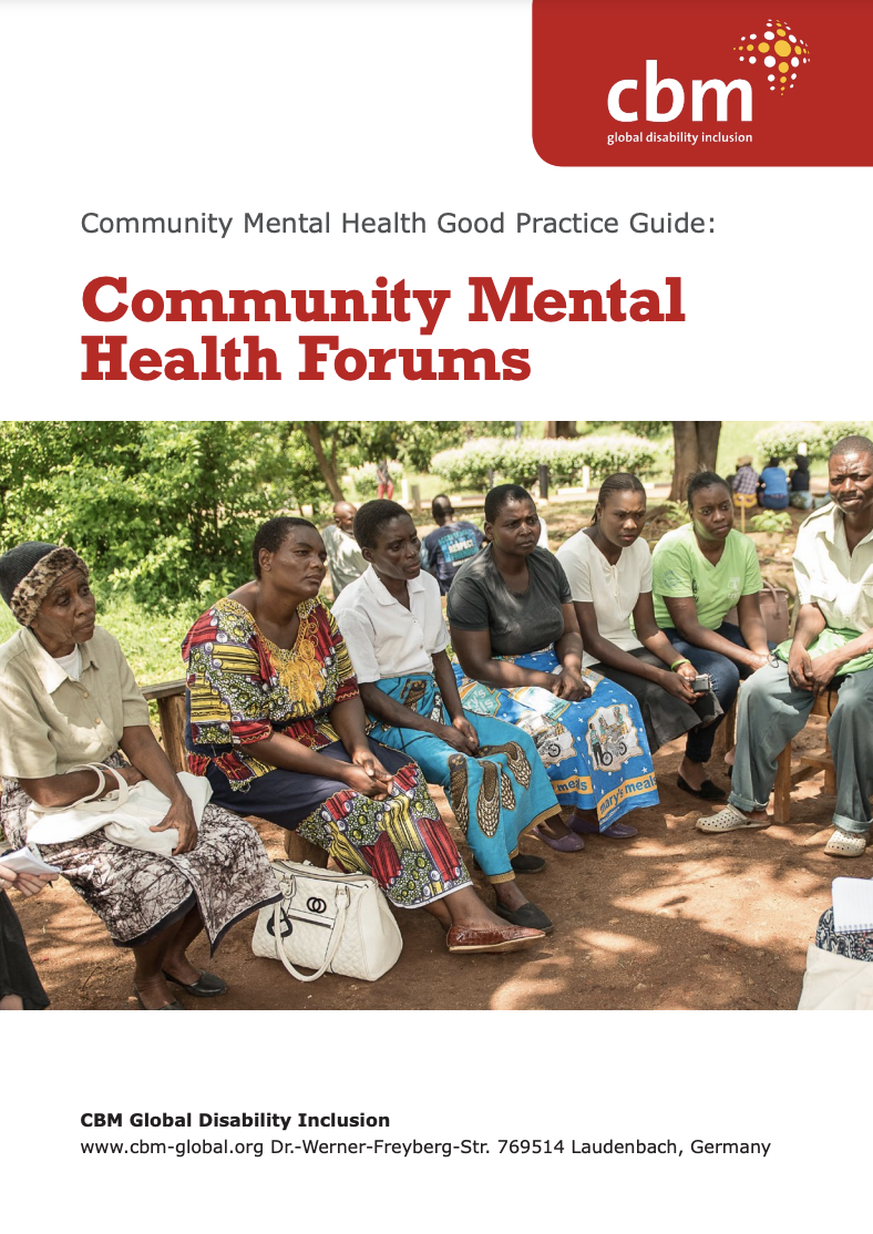 CBM Global Disability Inclusion (2021) Community Mental Health Good ...