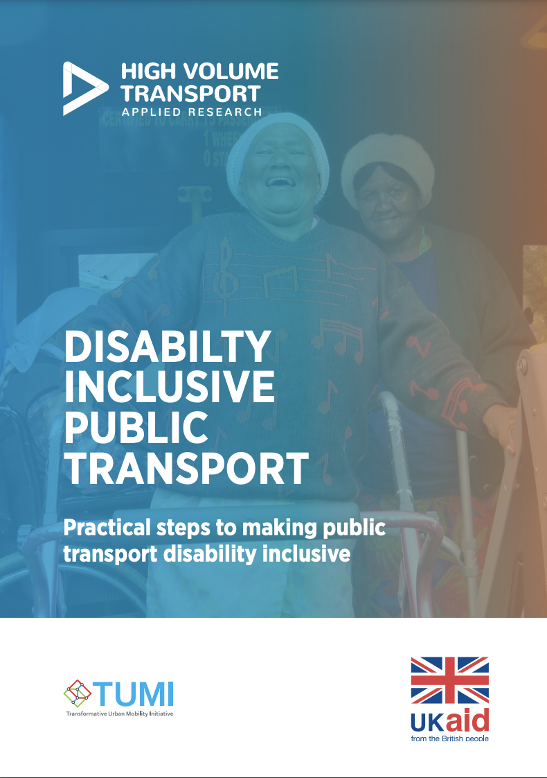 Transformative Urban Mobility Initiative (2019) Disability Inclusive ...