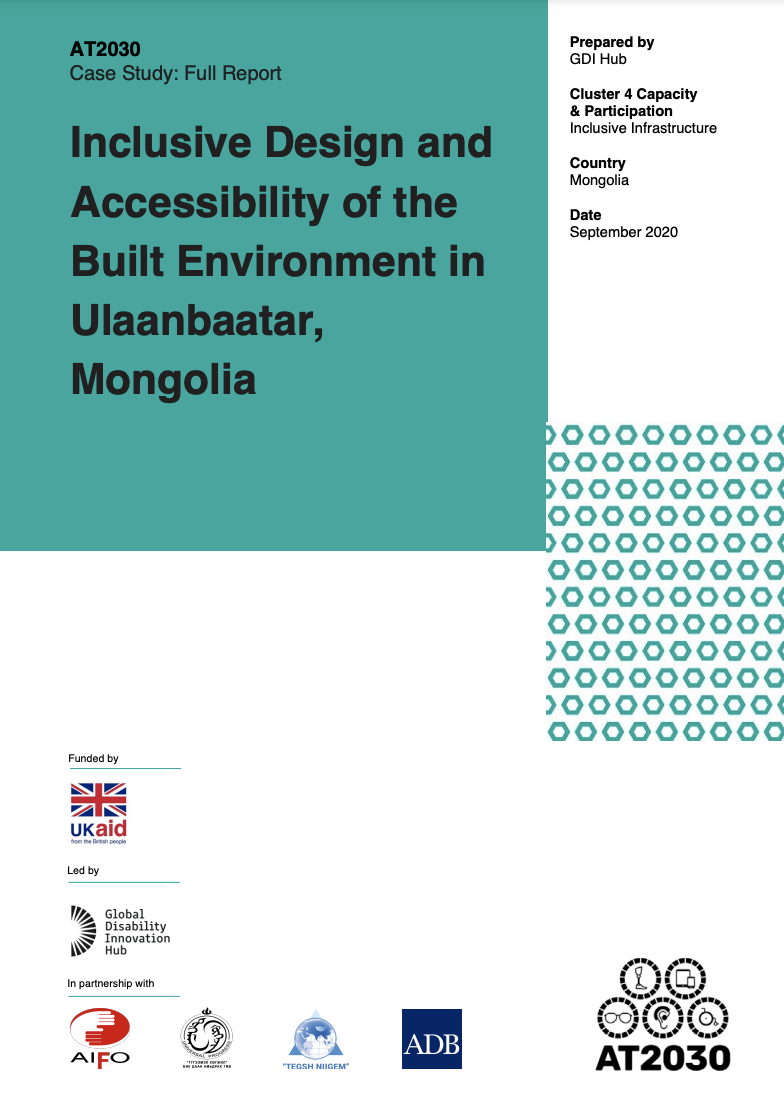 Global Disability Innovation Hub (2020) Inclusive Design and ...