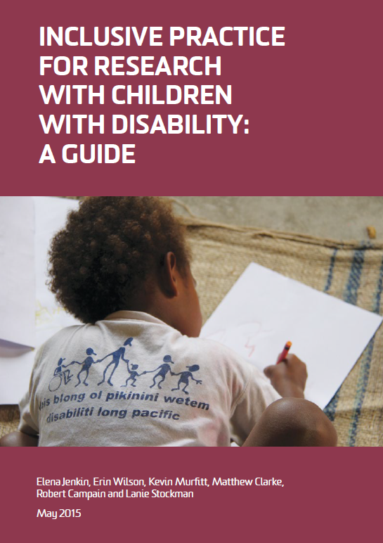 Jenkin, E et al. (2015) Inclusive Practice for Research with Children ...