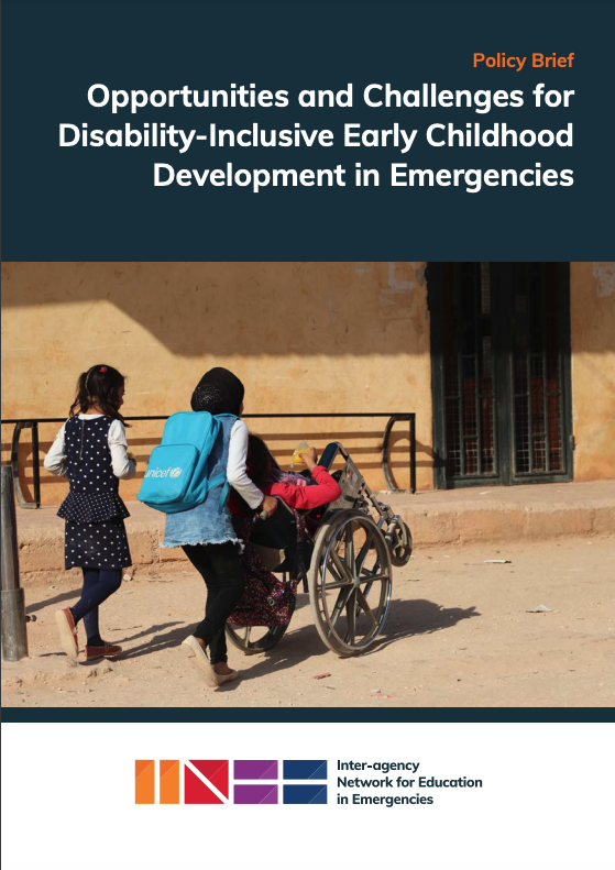 INEE (2022) Opportunities and Challenges for Disability-Inclusive Early ...